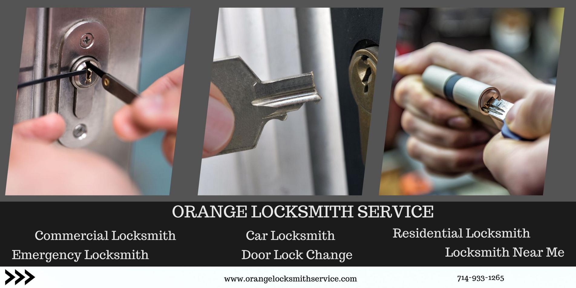 Orange Locksmith Service | Lock & Key Orange, CA | 714-933-1265
